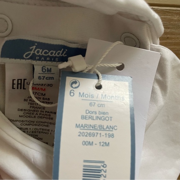 Jacadi | One Pieces | Jacadi Footed One Piece Half Velour Pajama Sleeper | Poshmark